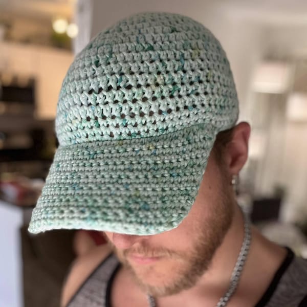 Crochet Baseball Cap - Etsy