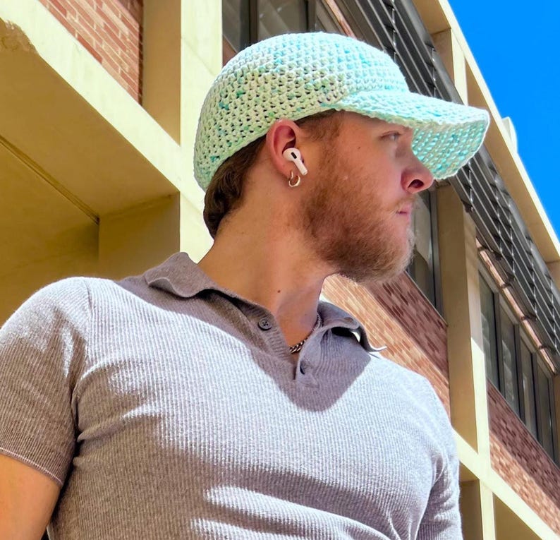 Hard-brimmed Crochet Hat Pattern - Etsy