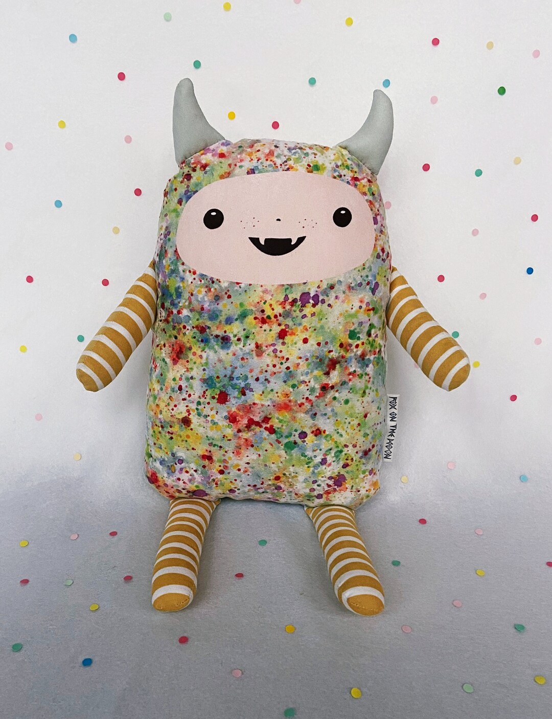 Your Beast Friend Colorful, Monster Soft Toy, Stuffed Animal - Etsy