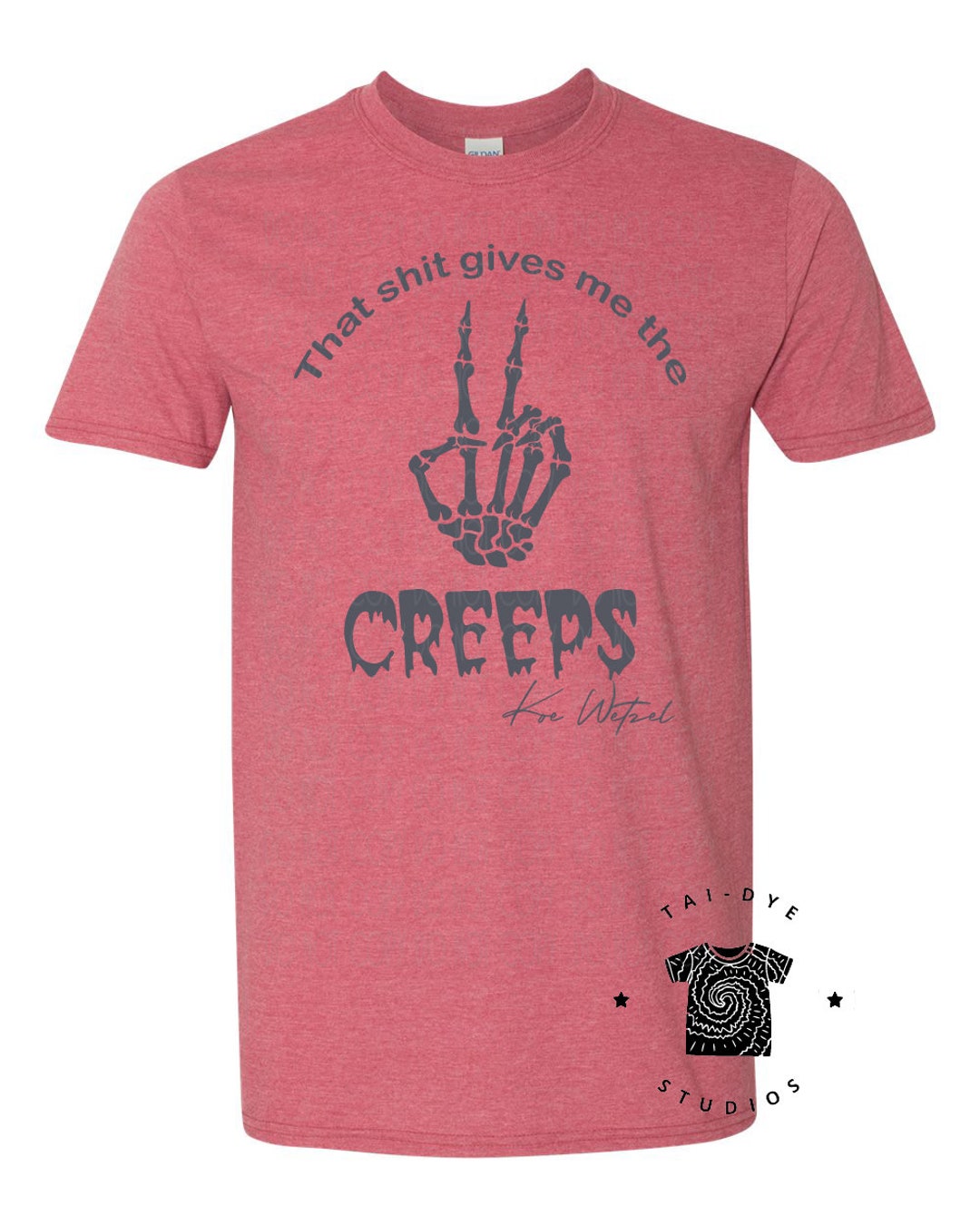 Gives Me the Creeps Koe Wetzel Digital Download PNG Graphic - Etsy
