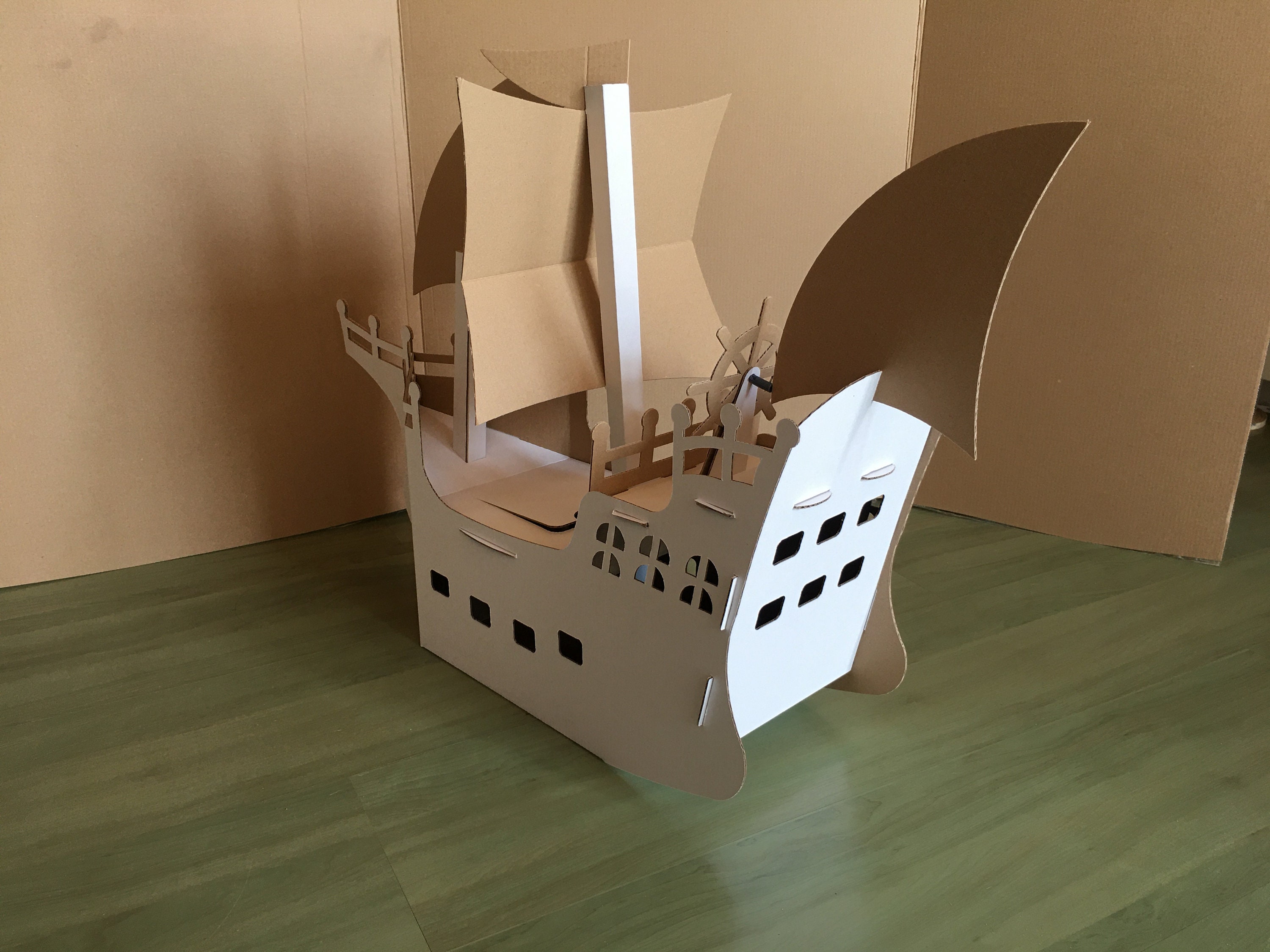 Toy Pirate Ship Blueprints
