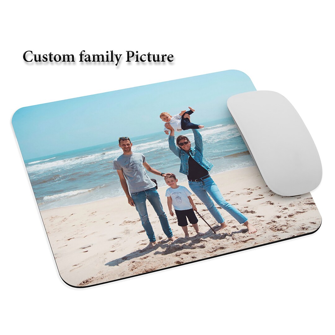 Custom Photo Mouse Pad, Personalized Family Gift (8.7x7.1in) - Etsy