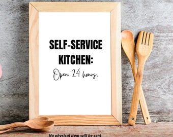 Self Service Kitchen - Etsy