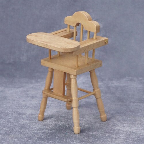 Dollhouse Miniature Rocking Chair 1:12 Scale Furniture - Etsy