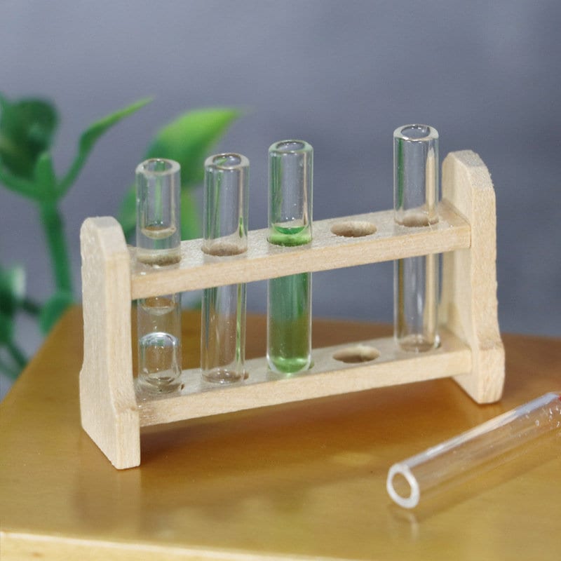 Wooden Test Tube Rack