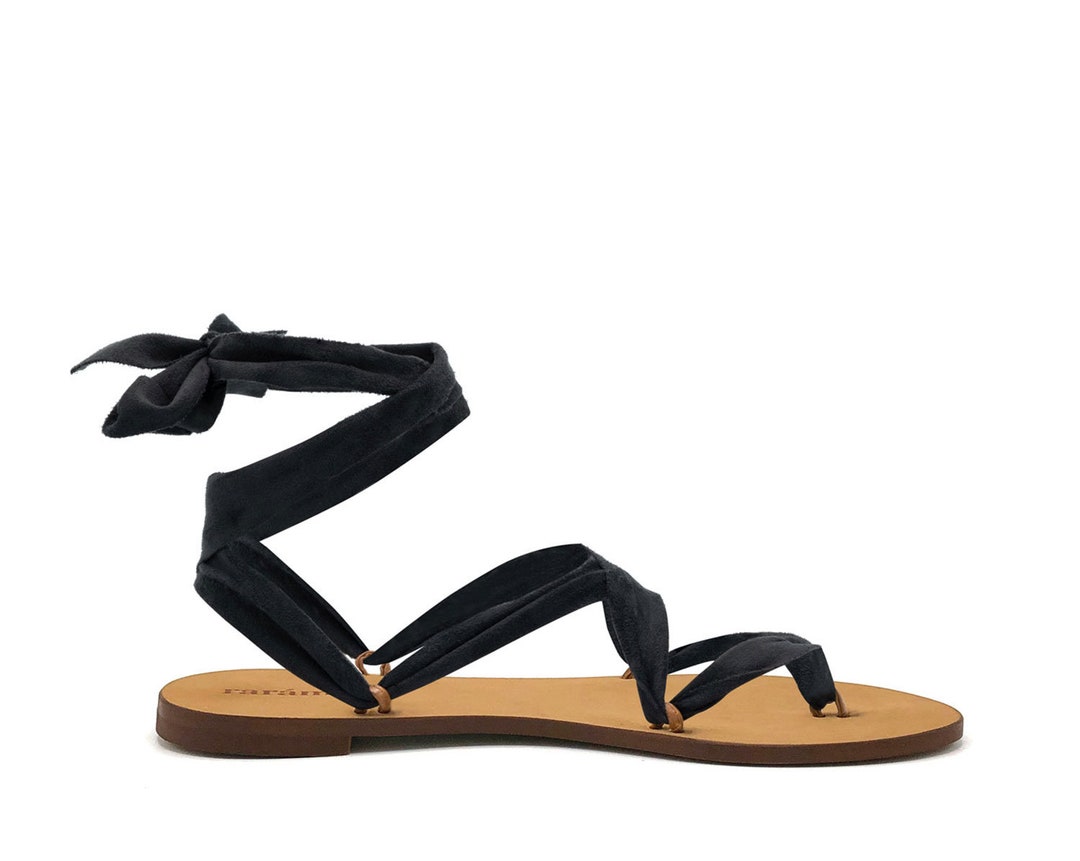 Rarámuri Kids Sandals - Cancun Vegan KIDS - Black Ribbon Included - Etsy UK