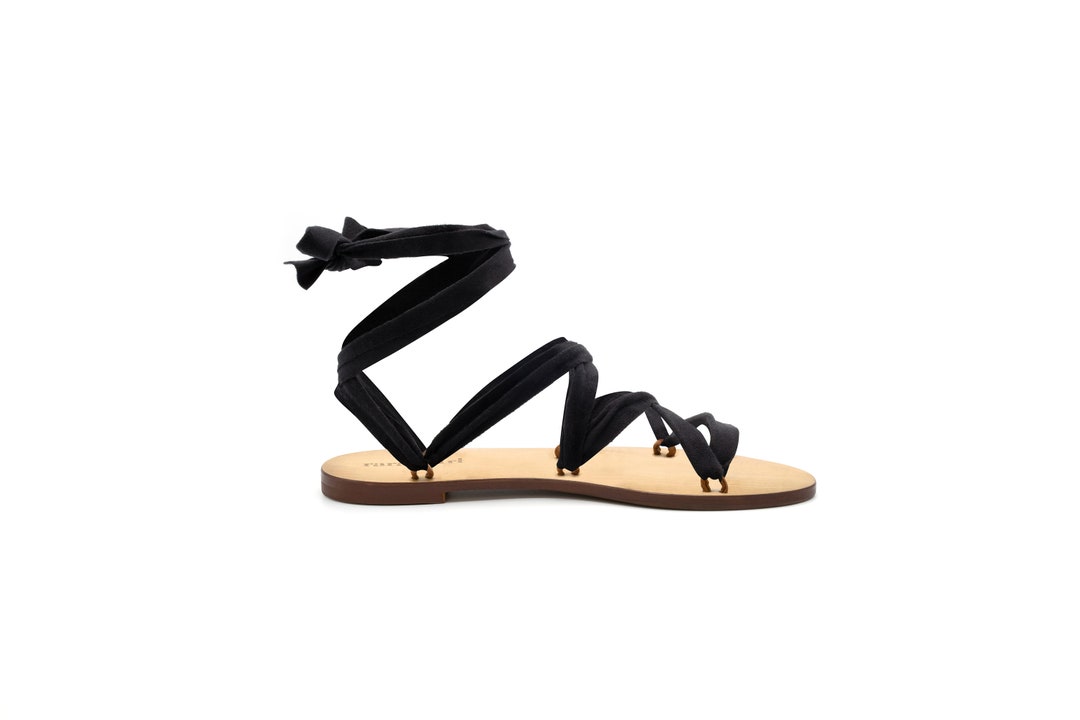 Rarámuri Ribbon Sandals / Slippers With Interchangeable Ribbons - Capri ...