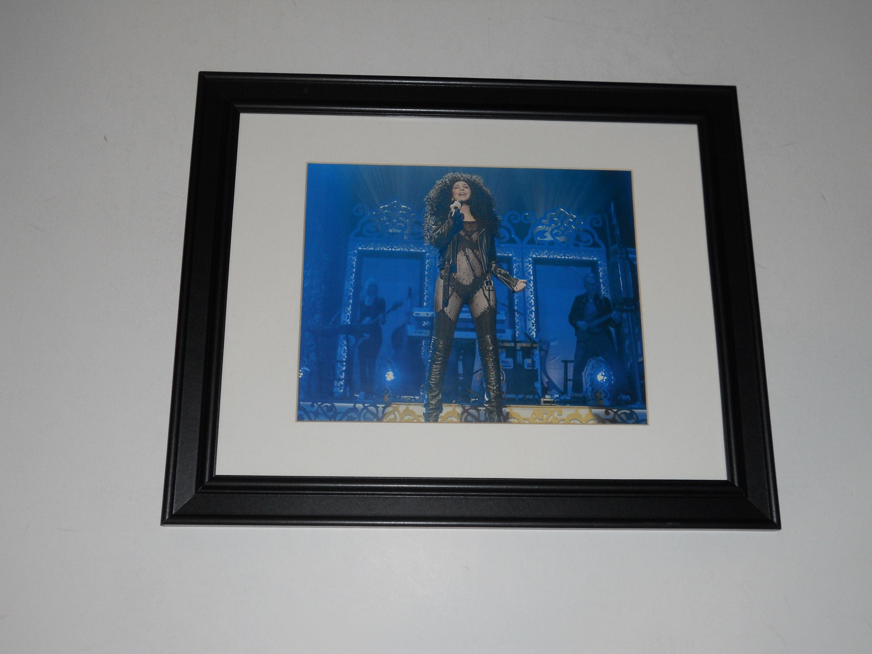 Framed Cher 2017 On Stage Color Shot Print Legendary Actress | Etsy