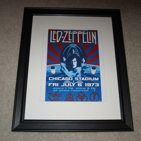 Led Zeppelin Concert Poster - Etsy
