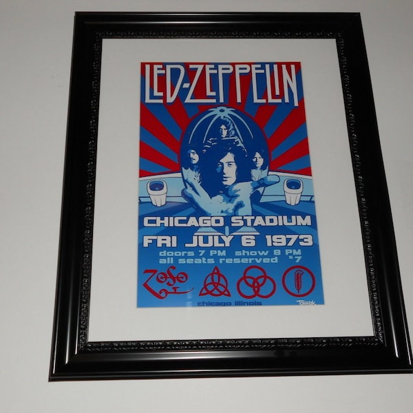 Led Zeppelin Poster - Etsy UK