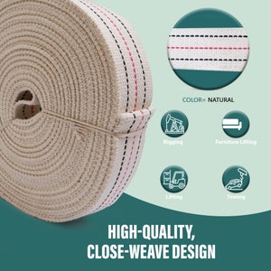 25-foot 2-inch Webbing for a Range of Applications. High Quality ...