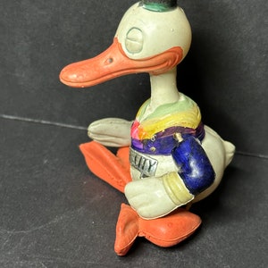 1930s Donald Duck Long Bill Winking Eye Celluloid Souvenir Salt Lake ...