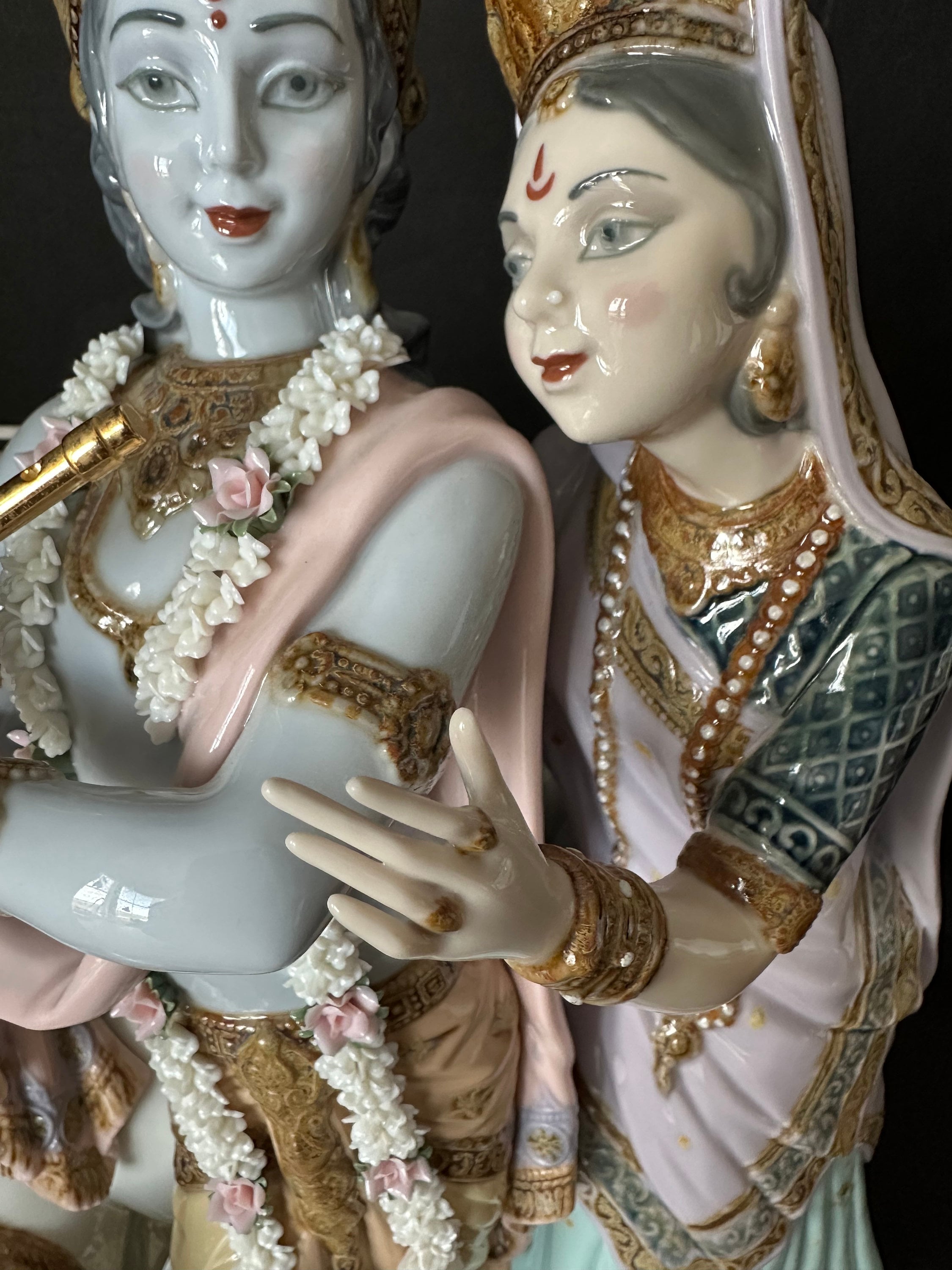 LLADRO Vintage Retired Limited Edition 947/3000 RADHA KRISHNA # 1910 ...