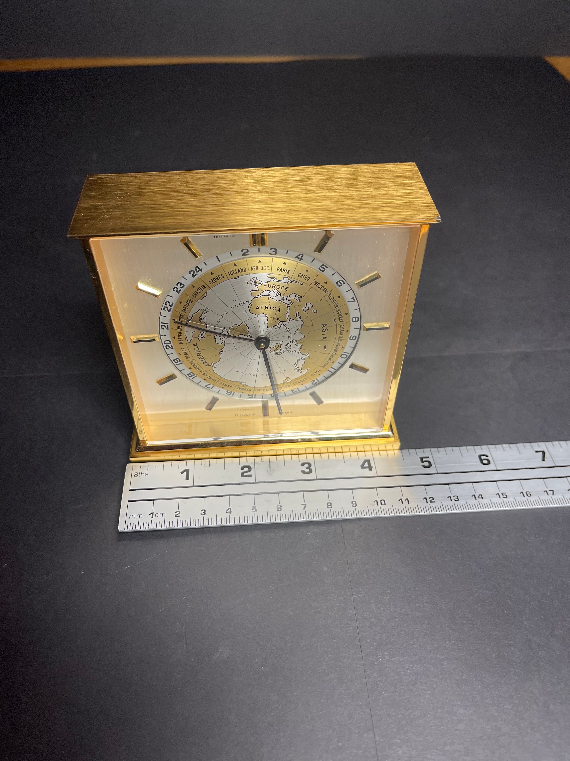 A. Stowell CO. Very Rare Swiss Vintage CONCORD 8 Day Wind up CLOCK - Etsy