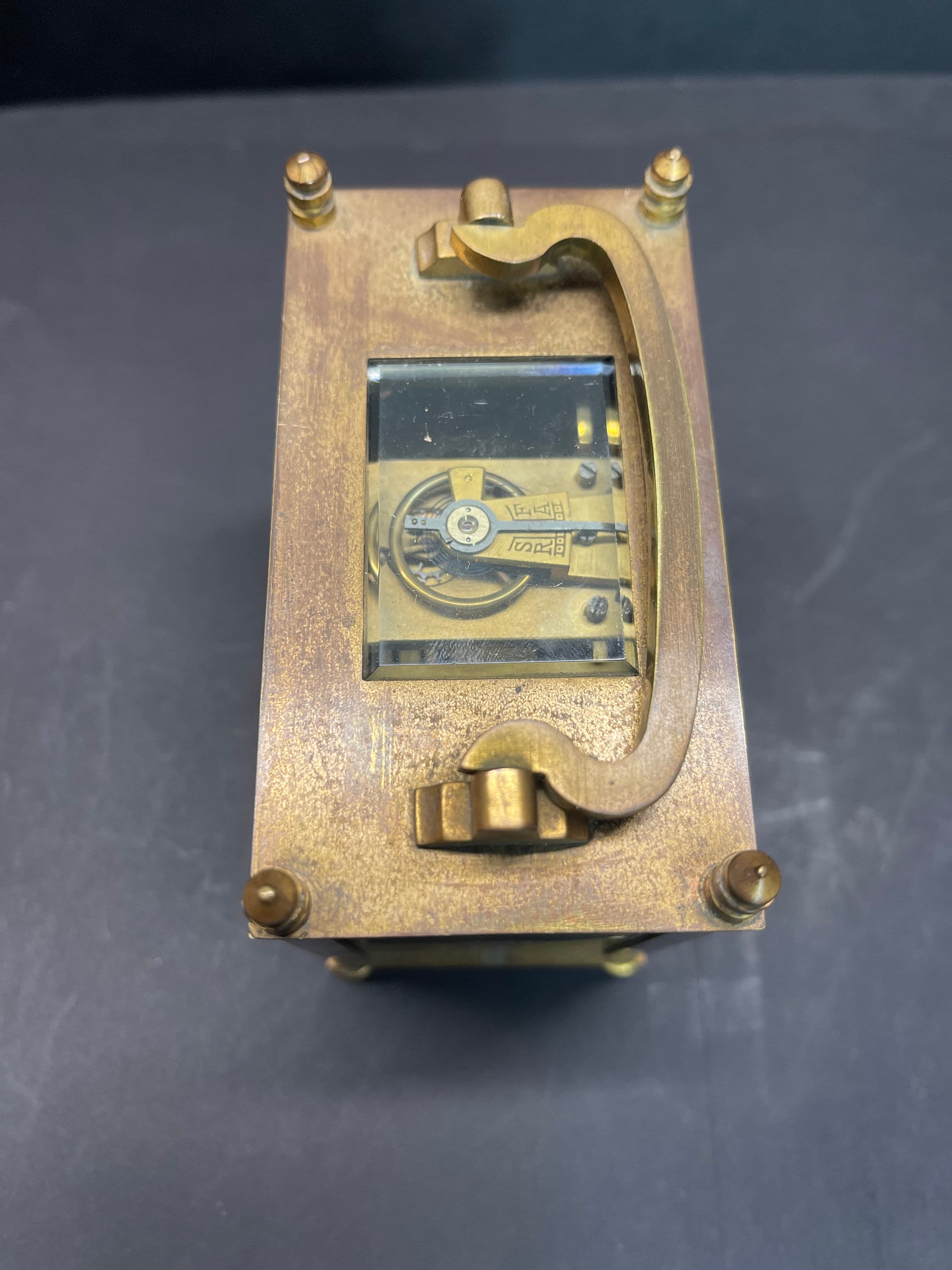 ANTIQUE France Carriage CLOCK, KEY Included 1927 Working - Etsy