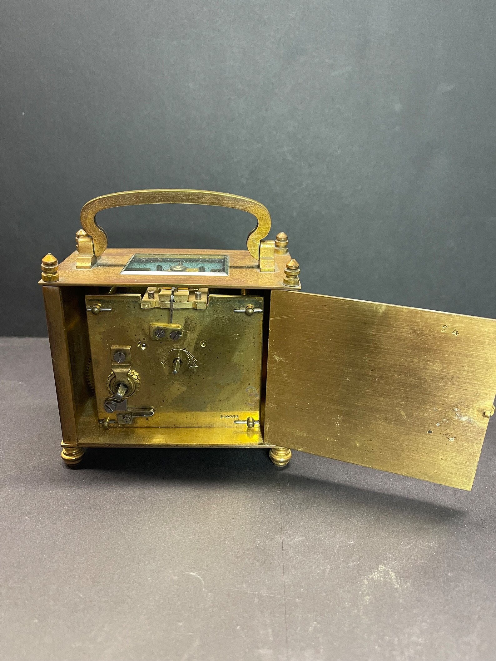 ANTIQUE France Carriage CLOCK, KEY Included 1927 Working - Etsy UK