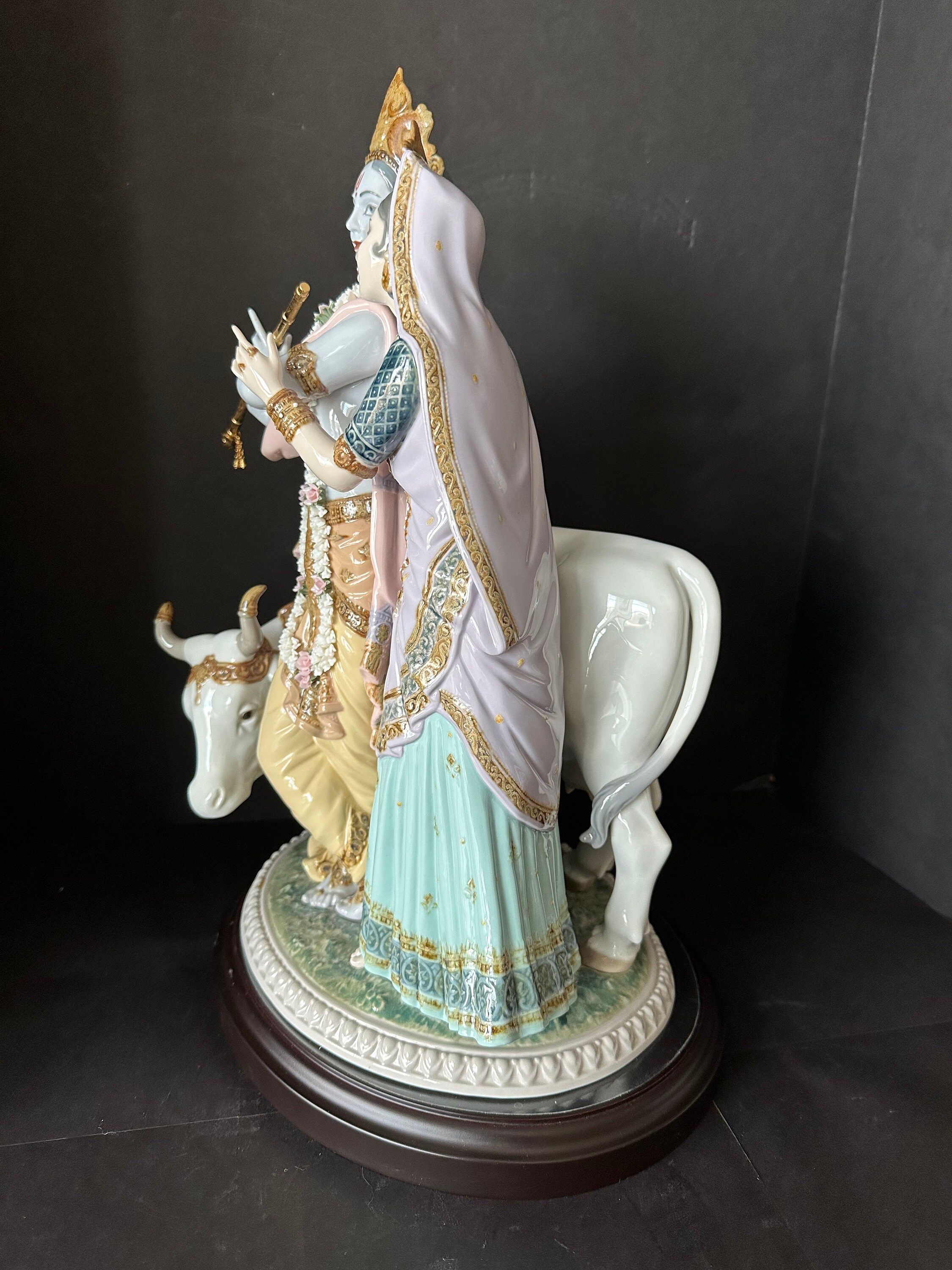 LLADRO Vintage Retired Limited Edition 947/3000 RADHA KRISHNA # 1910 ...