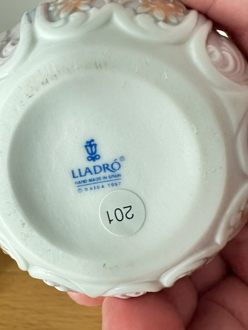 LLADRO 06294 Retired Collection FALL EGG Mint Condition With Original ...