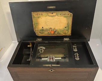 Vintage Music Boxes - Etsy