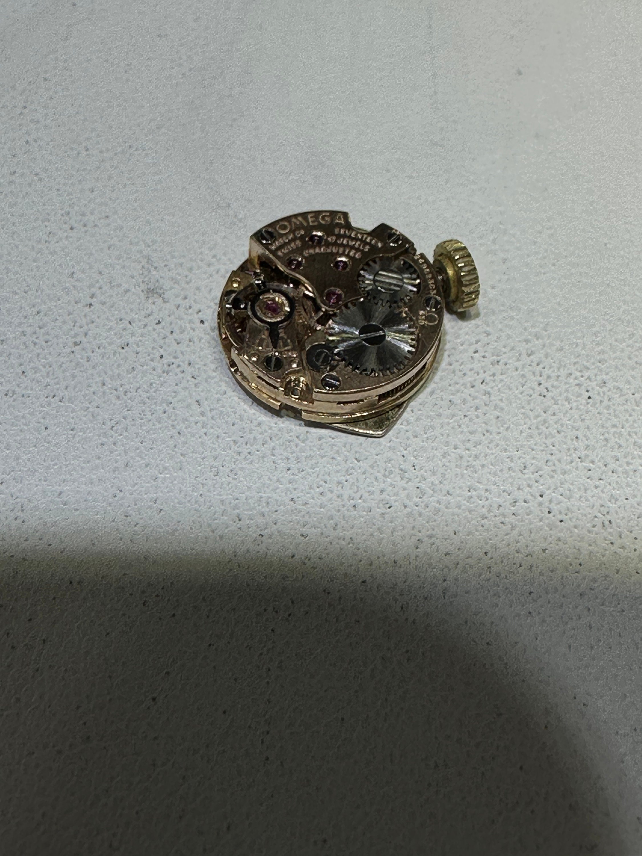 VINTAGE 14 K GOLD 18 G OMEGA Ladies Watch Swiss Movement - Etsy