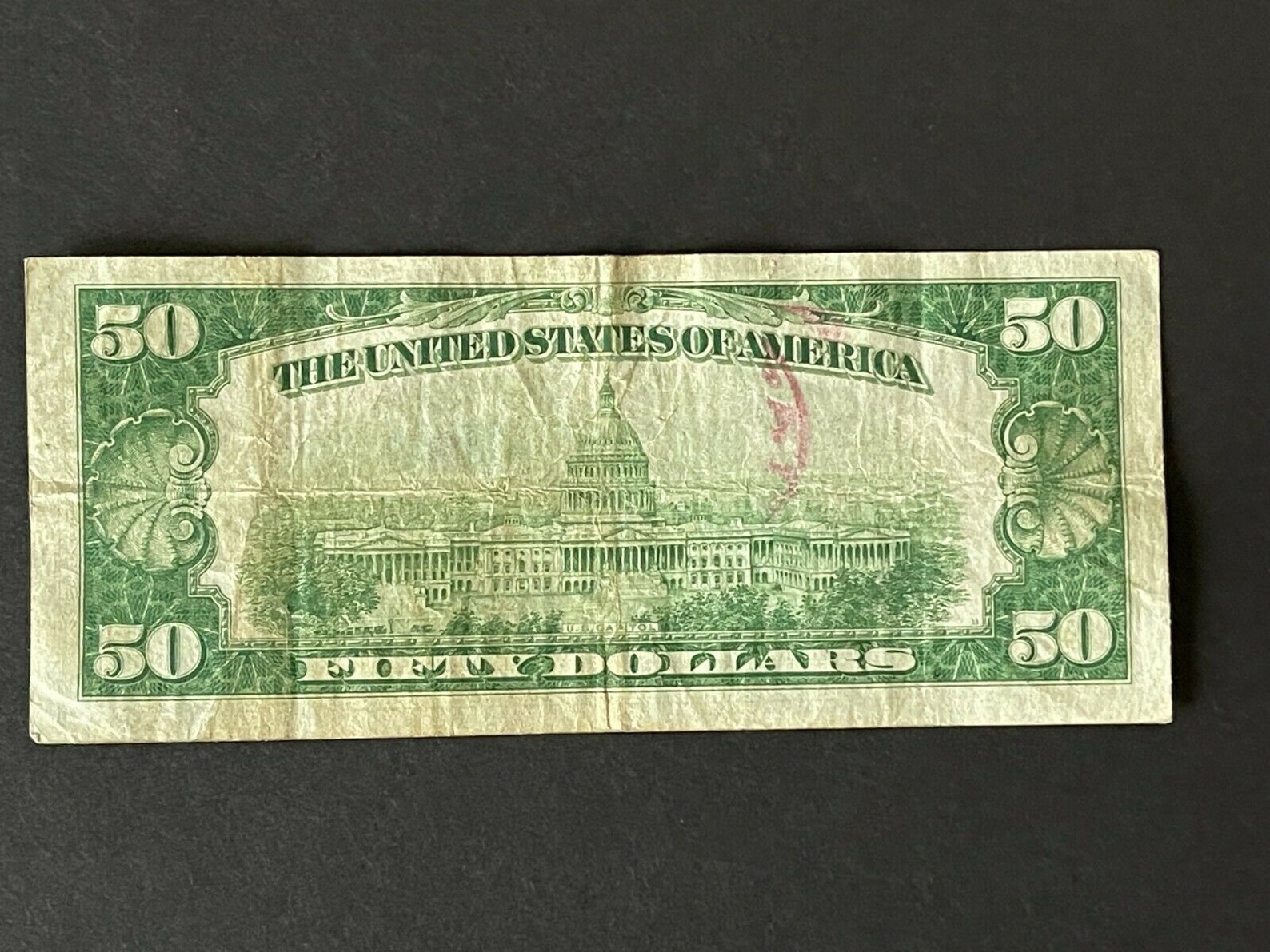 1928 Year RARE US Fifty DOLLAR Bill #1 Bank of Boston Massachusetts - Etsy