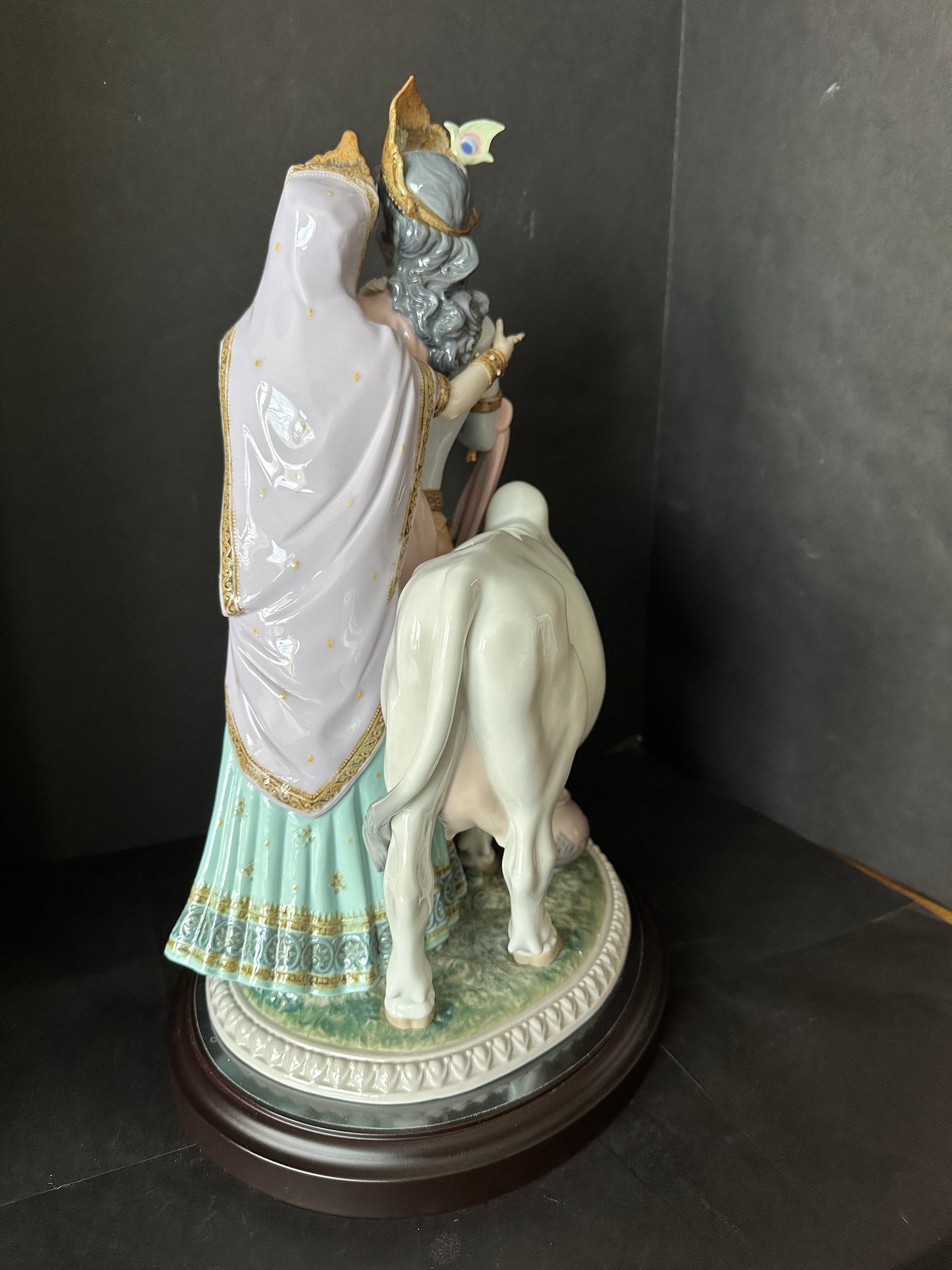 LLADRO Vintage Retired Limited Edition 947/3000 RADHA KRISHNA # 1910 ...