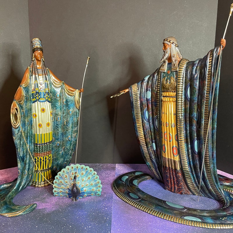 Erte Sculpture - Etsy