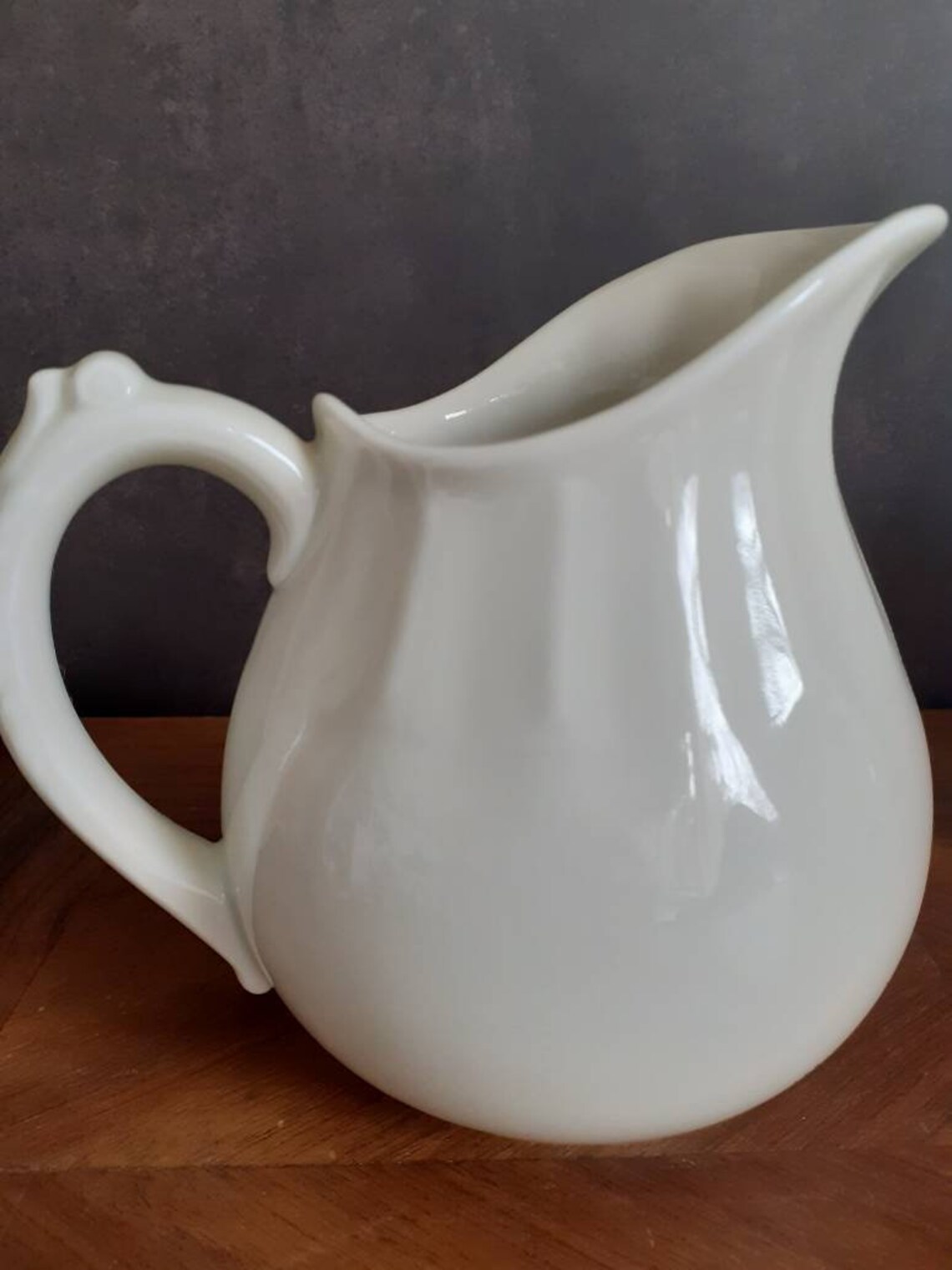 2 Limoges Vintage Porcelain Milk Jugs Hotel Ware France, Country ...