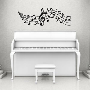 Music Time, Music Notes Wall Art, Housewarming Gift, Metal Wall Decor ...