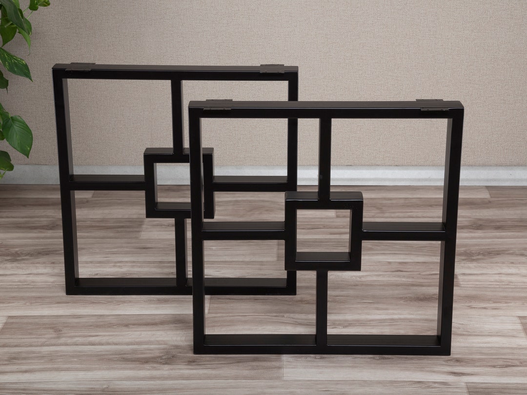 Custom Table Leg, Rustic Table Legs, Sold as Set of 2, Steel Table Leg ...