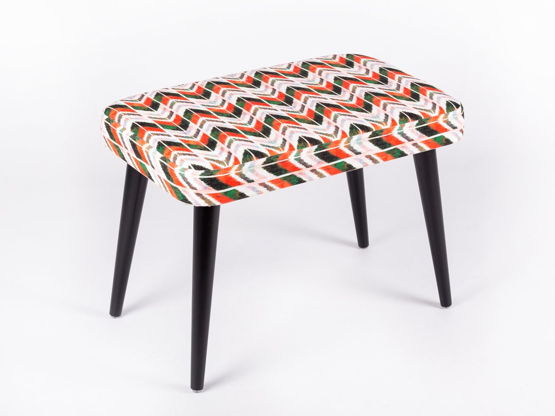 Piano Bench, Modern Bench, Upholstered Bench, Modern Pouf, Designer ...
