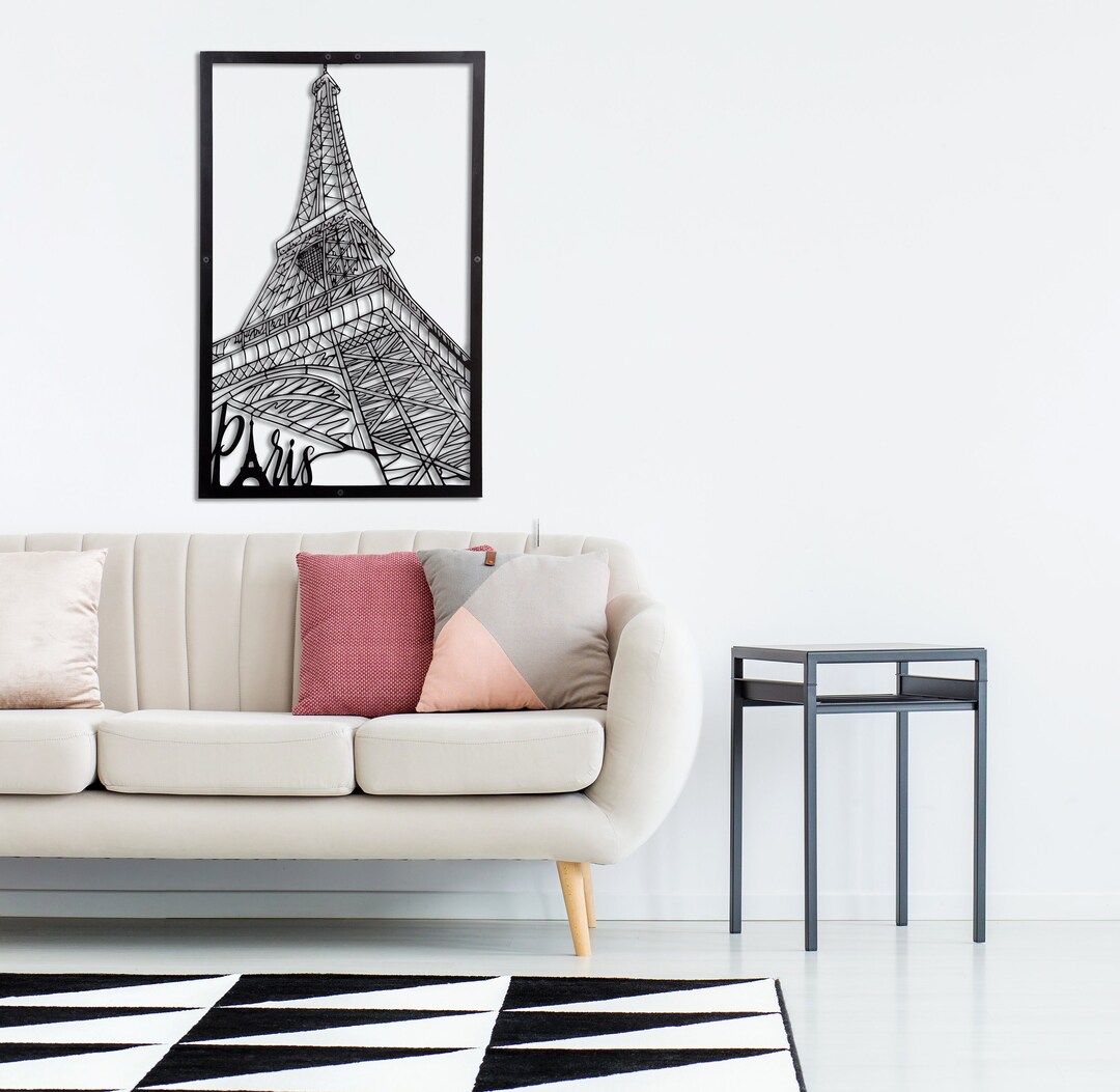 Paris Eiffel Tower , Wall Art Sign, Metal Wall Art ,eiffel Tower, Wall ...