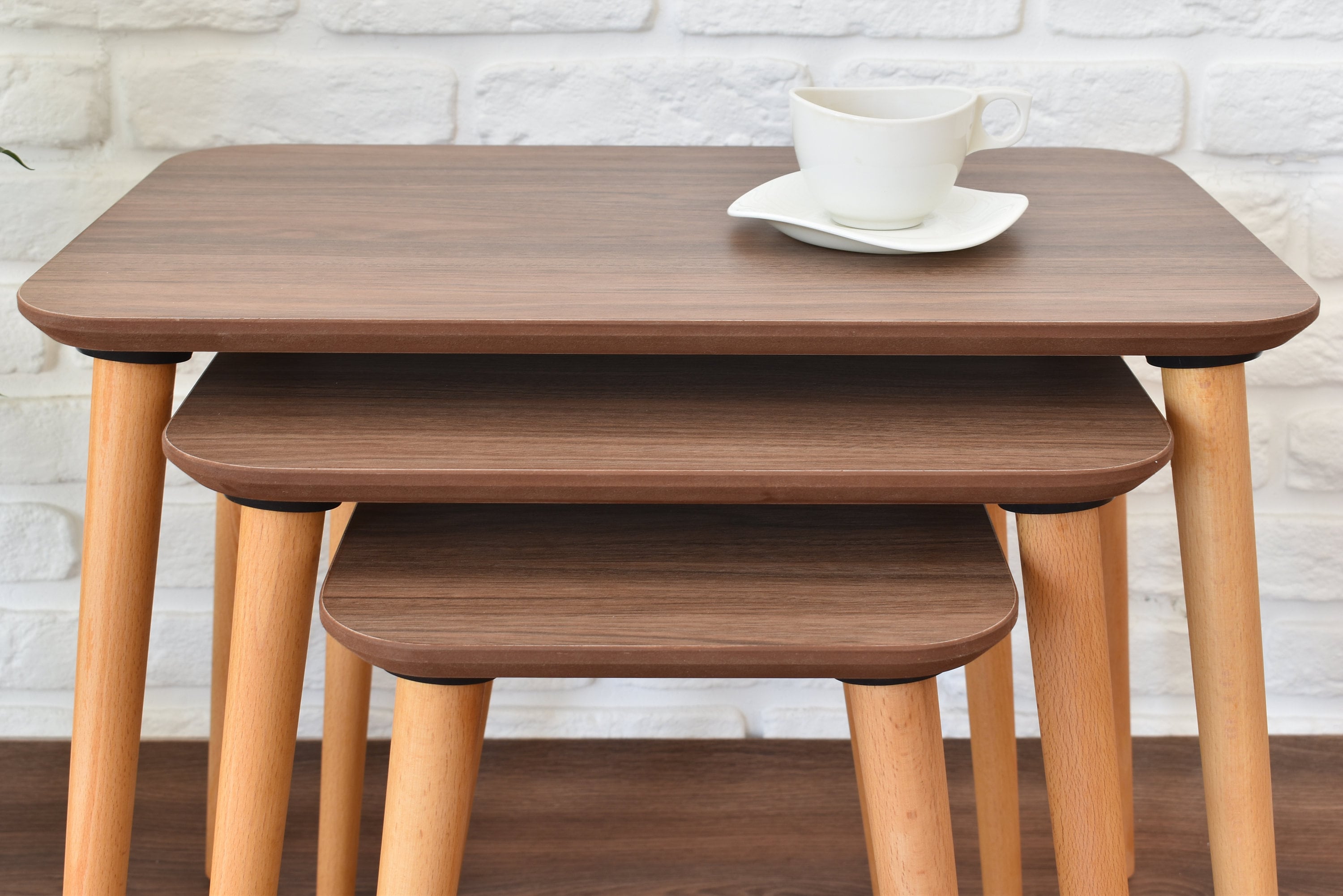 End Table Small Wood Side Table Plant Stand Nightstand With - Etsy