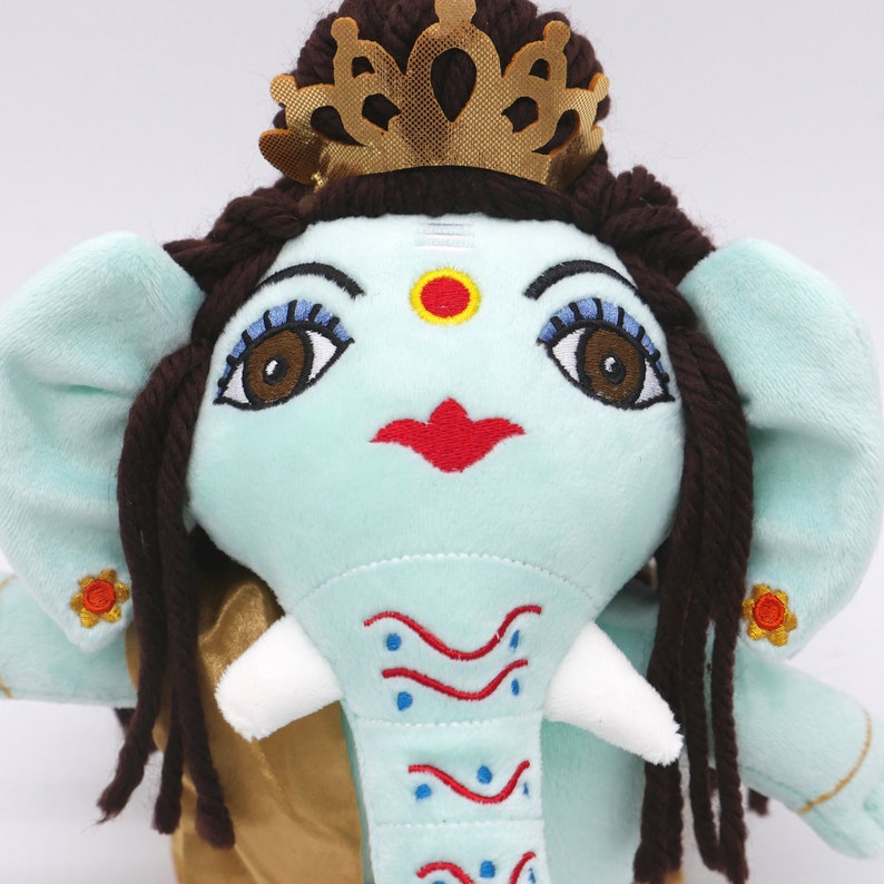 Ganesha Cuddly God Made of Plush (plush Toy/cuddly Toy/soft Toy ...
