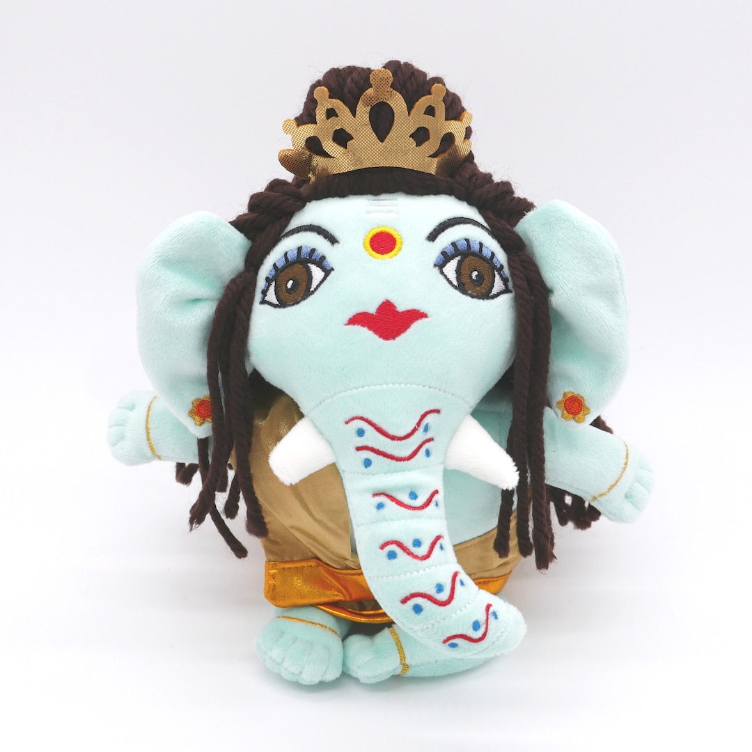 Ganesha Cuddly God Made of Plush (plush Toy/cuddly Toy/soft Toy ...