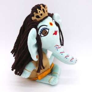 Ganesha Cuddly God Made of Plush (plush Toy/cuddly Toy/soft Toy ...