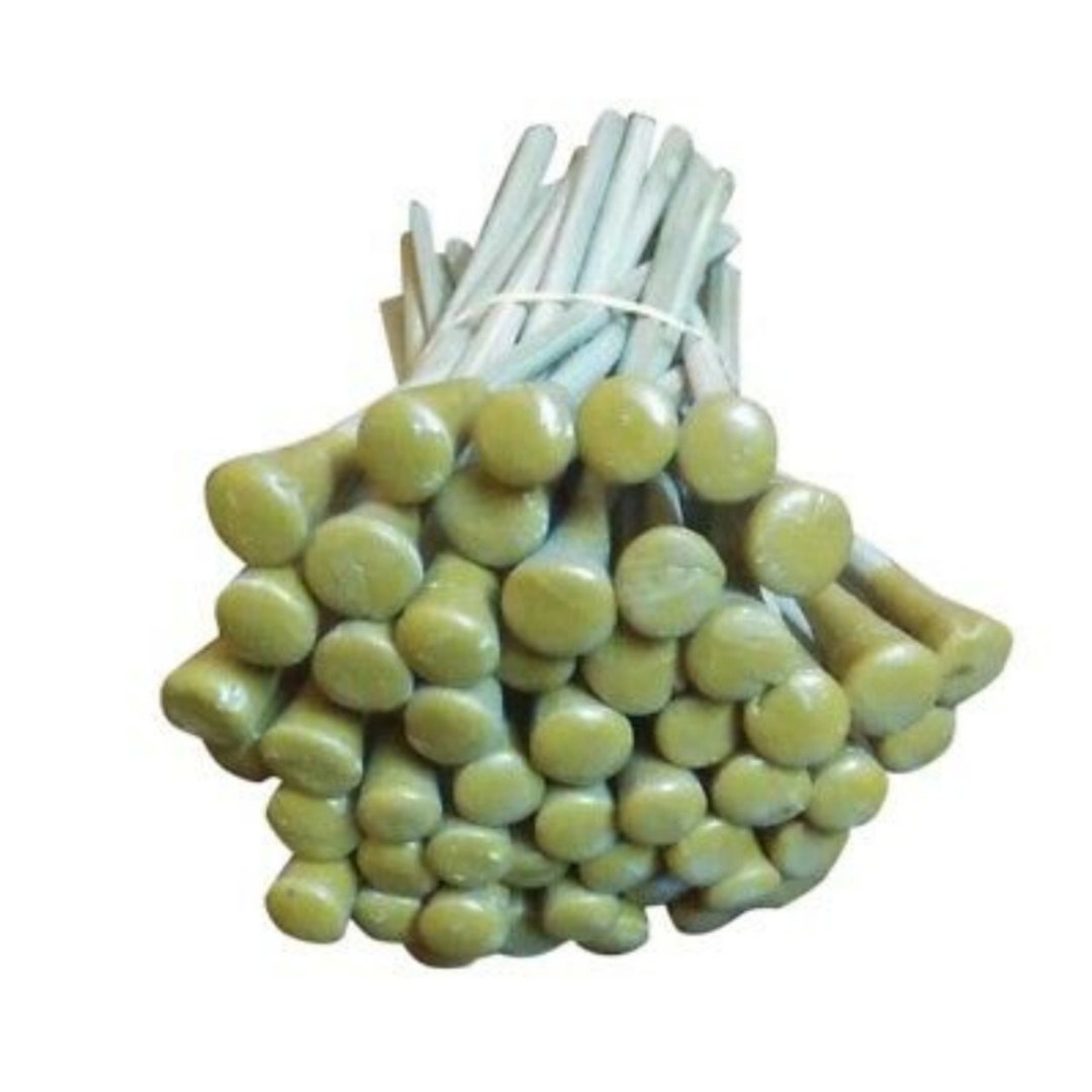 25 Piece Wooden Dop Stick With Epoxy Wax Ultimate Gemstone Cutting and ...