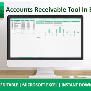 Accounting Excel Sheet Tools Bundle | Accounts Receivable Excel Sheet ...
