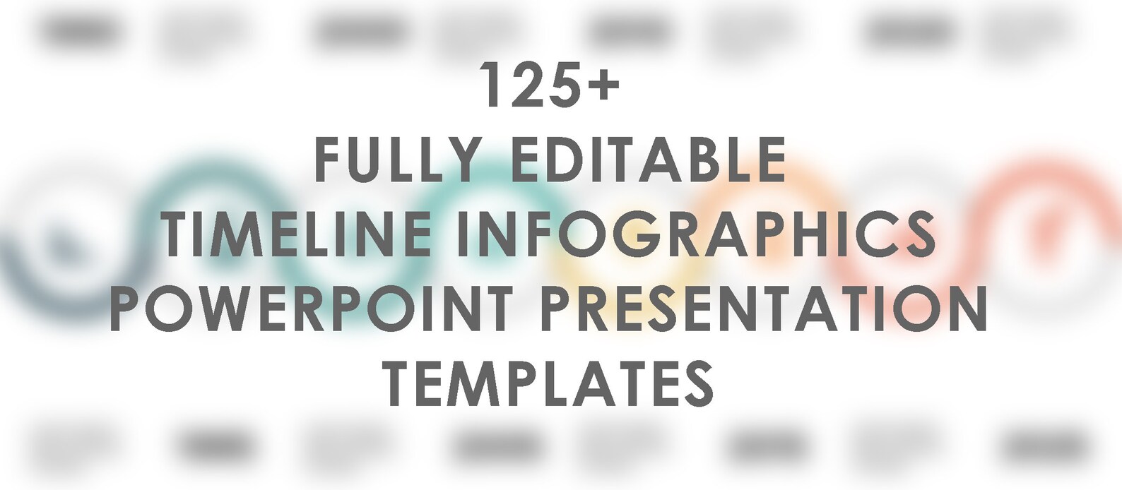 125 Fully Editable TIMELINE INFOGRAPHICS Time Saver Powerpack - Etsy Canada