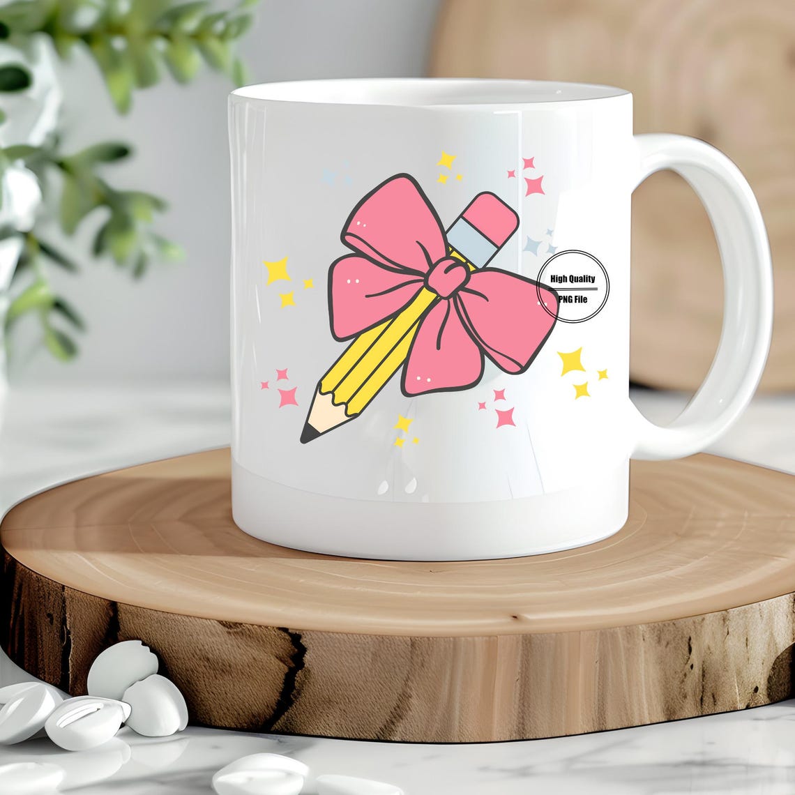 Coquette Pencil With Pink Bow Png, Back to School Png, Coquette Teacher ...