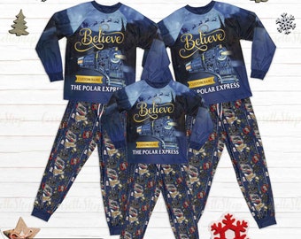 Personalized Polar Express Pajama Set - Etsy
