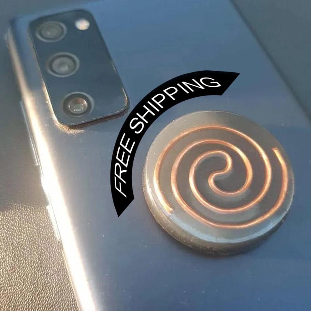 Mini Shungite Emf Sticker, for Mobiles and Laptops - Etsy