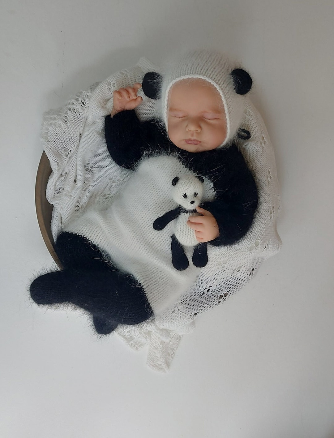 Pre-order, Adorable Fluffy Baby Panda Costume for Newborn - Etsy