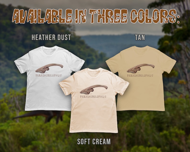 Parasaurolophus Paleontologydinosaur Fossil Shirt - Etsy