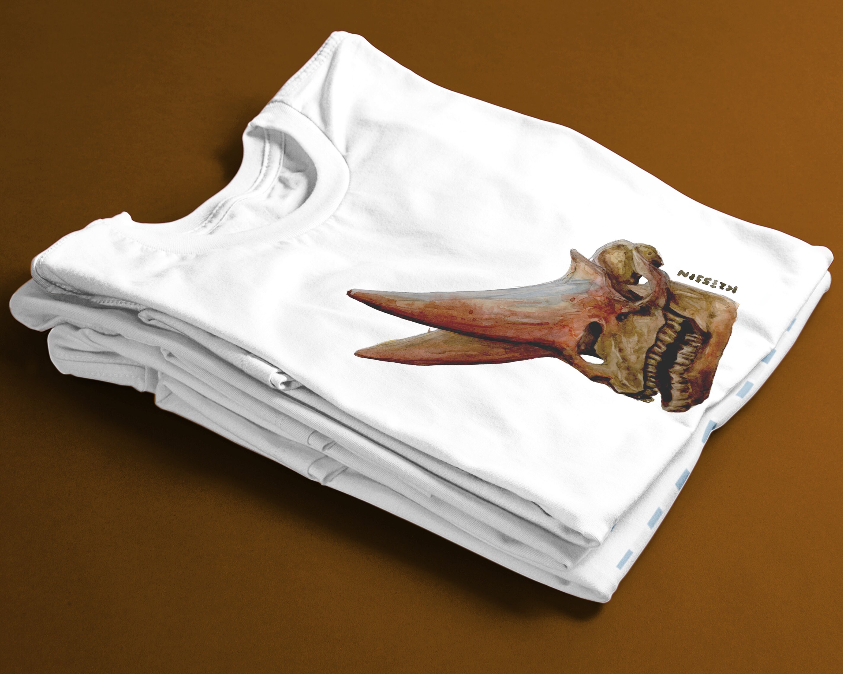 Arsinoitherium Paleontology Fossil Unisex Shirt Dinosaur Skull Fossil ...