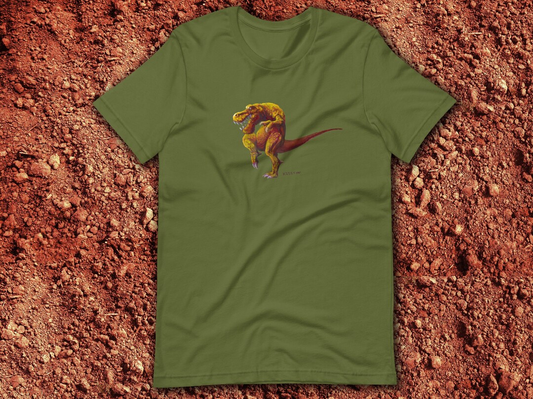 Sneaky T-rex Dinosaur T-shirt - Etsy