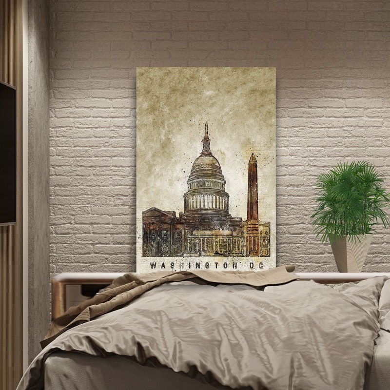 Washington Dc Abstract Art - Etsy