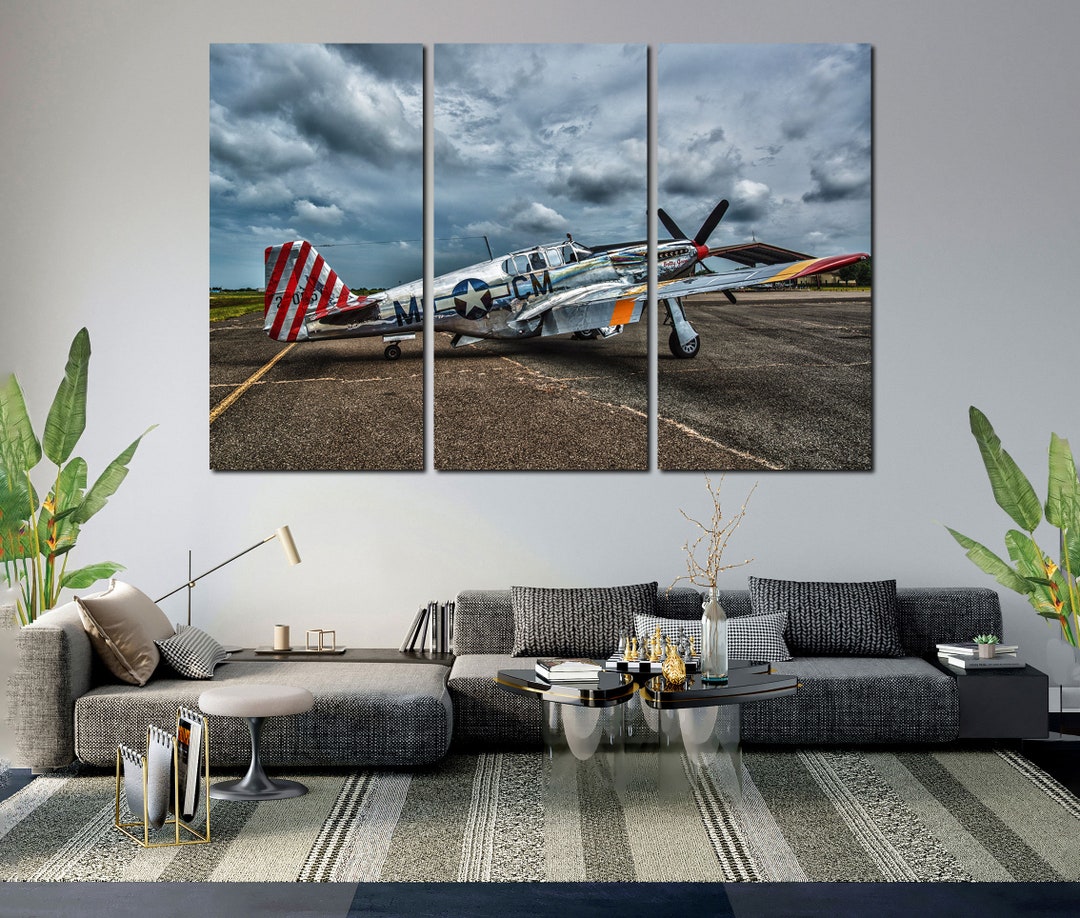 Beautiful Vintage Aviation on Large Canvas Prints Popular Aircraft ...