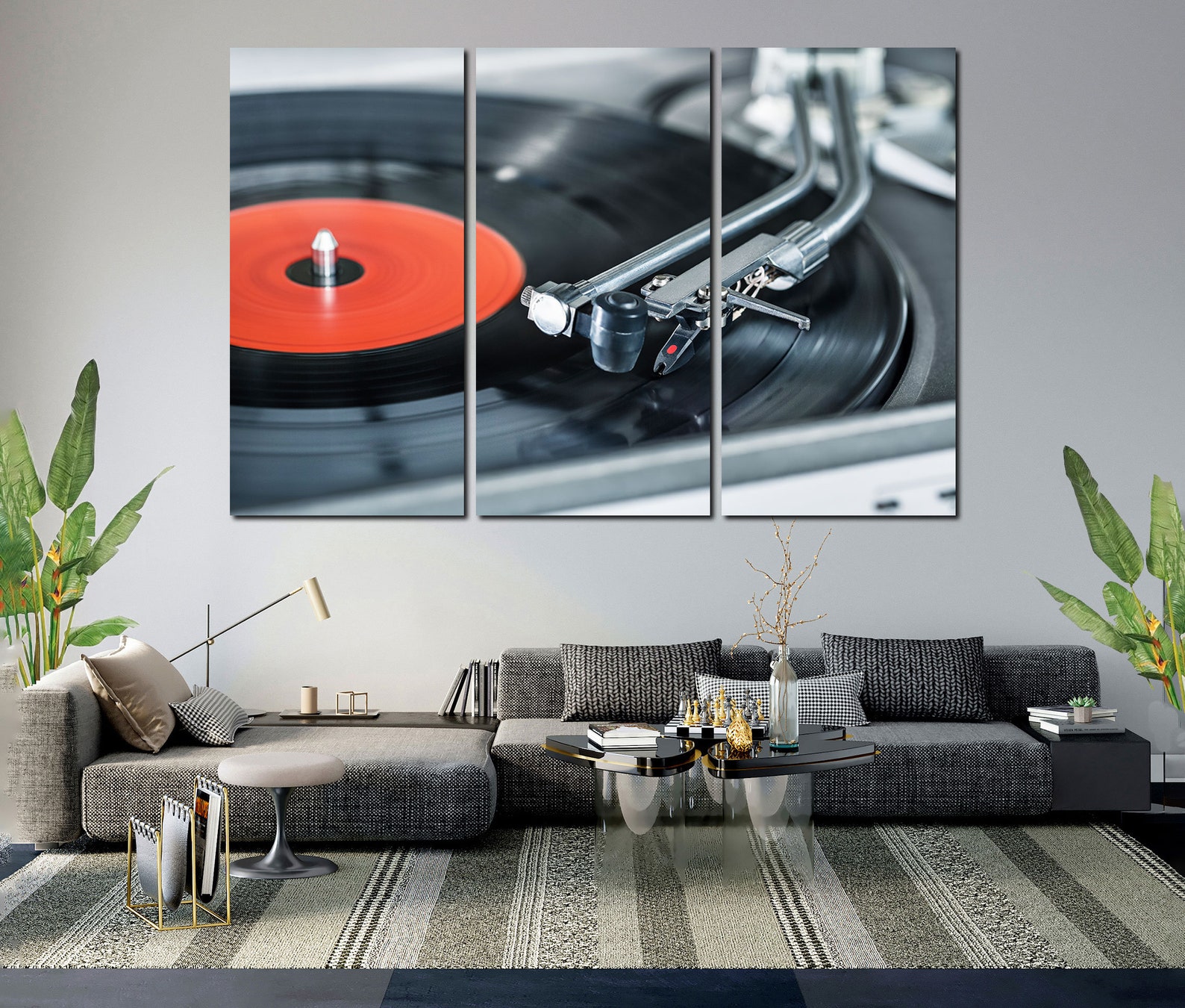 Vinyl Turntable for True Connoisseurs of Music on Large Canvas Cool ...