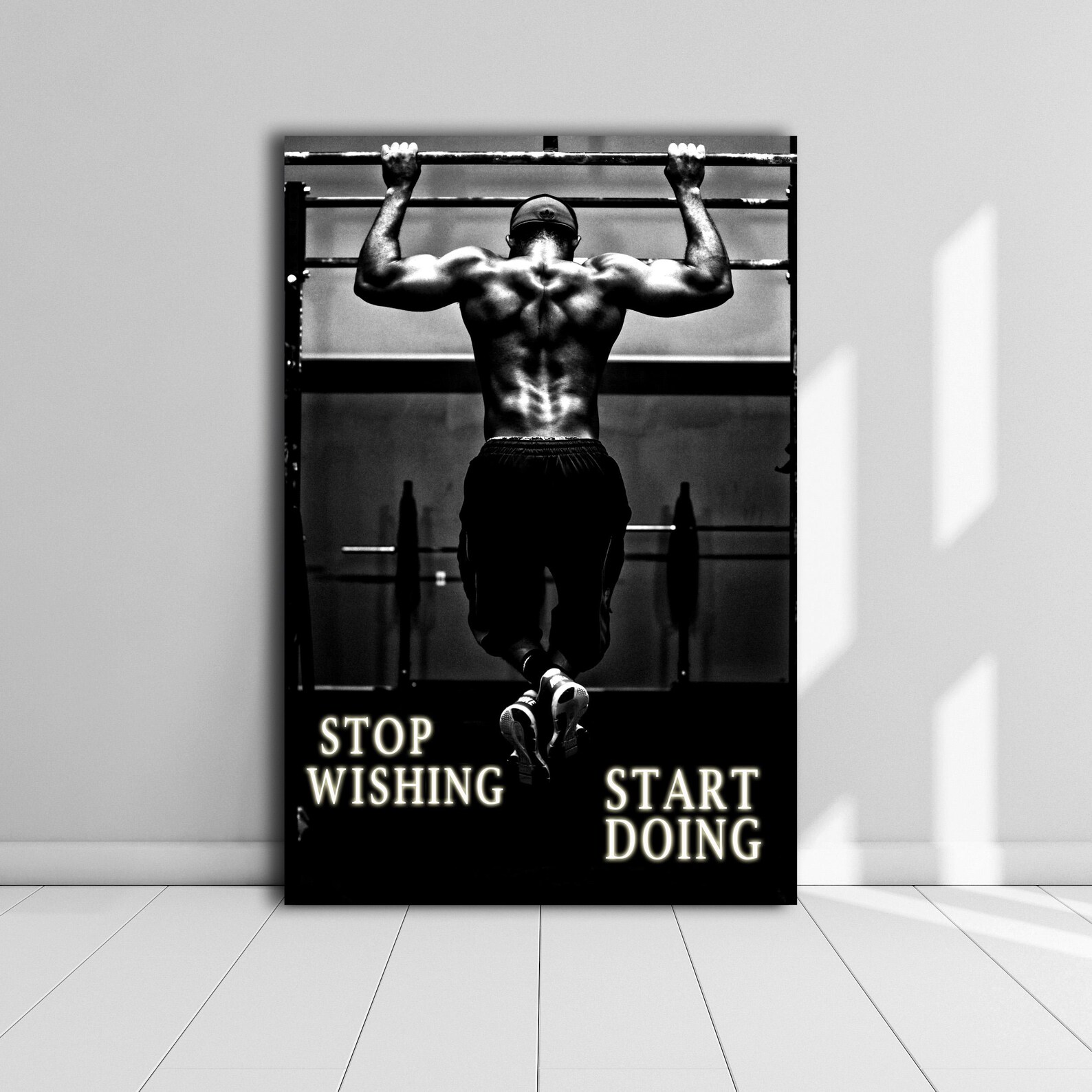Gym Wall Art Canvas. Motivation Poster. Fitness Studio Art. Motivation ...